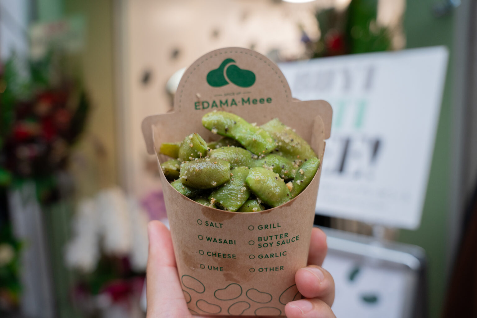 【三条】SPICE UP EDAMA・Meee（スパイスアップ エダマミー）｜フレーバー枝豆専門店が三条名店街商店街にオープン！ - ここと｜滋賀・京都のローカルメディア